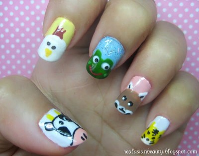 25+ Cute and Adorable Animal Nails – EntertainmentMesh