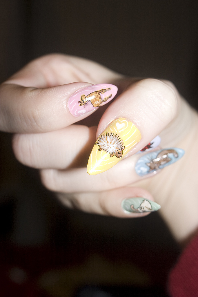 25+ Cute and Adorable Animal Nails – EntertainmentMesh