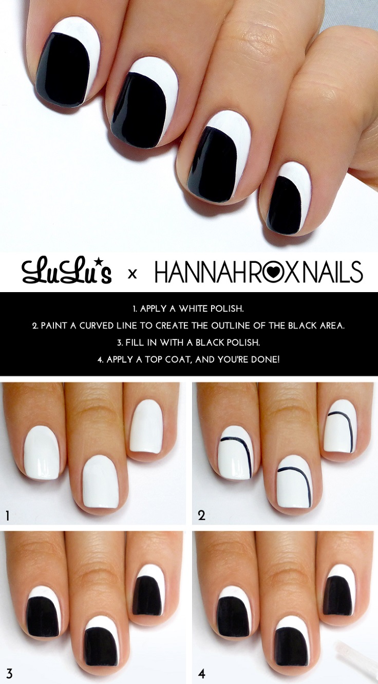 30 Simple And Easy DIY Nail Art Designs For Beginners EntertainmentMesh